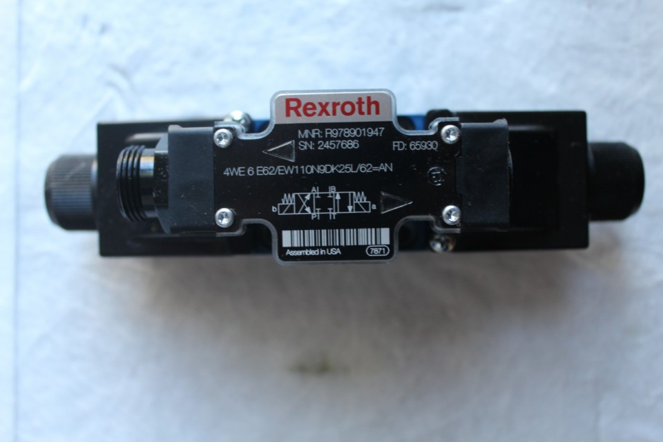 REXROTH R978901947 DIRECTIONAL CONTROL VALVE 4WE6E62/EW110N9DK25L/62 ...